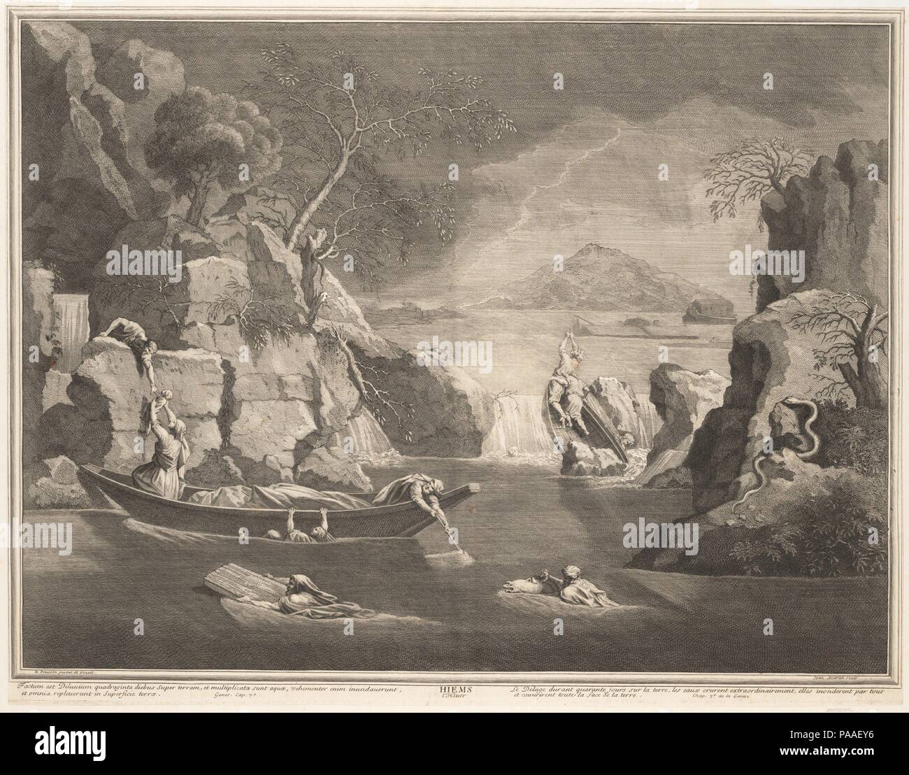 Nicolas poussin engraving hi-res stock photography and images - Alamy