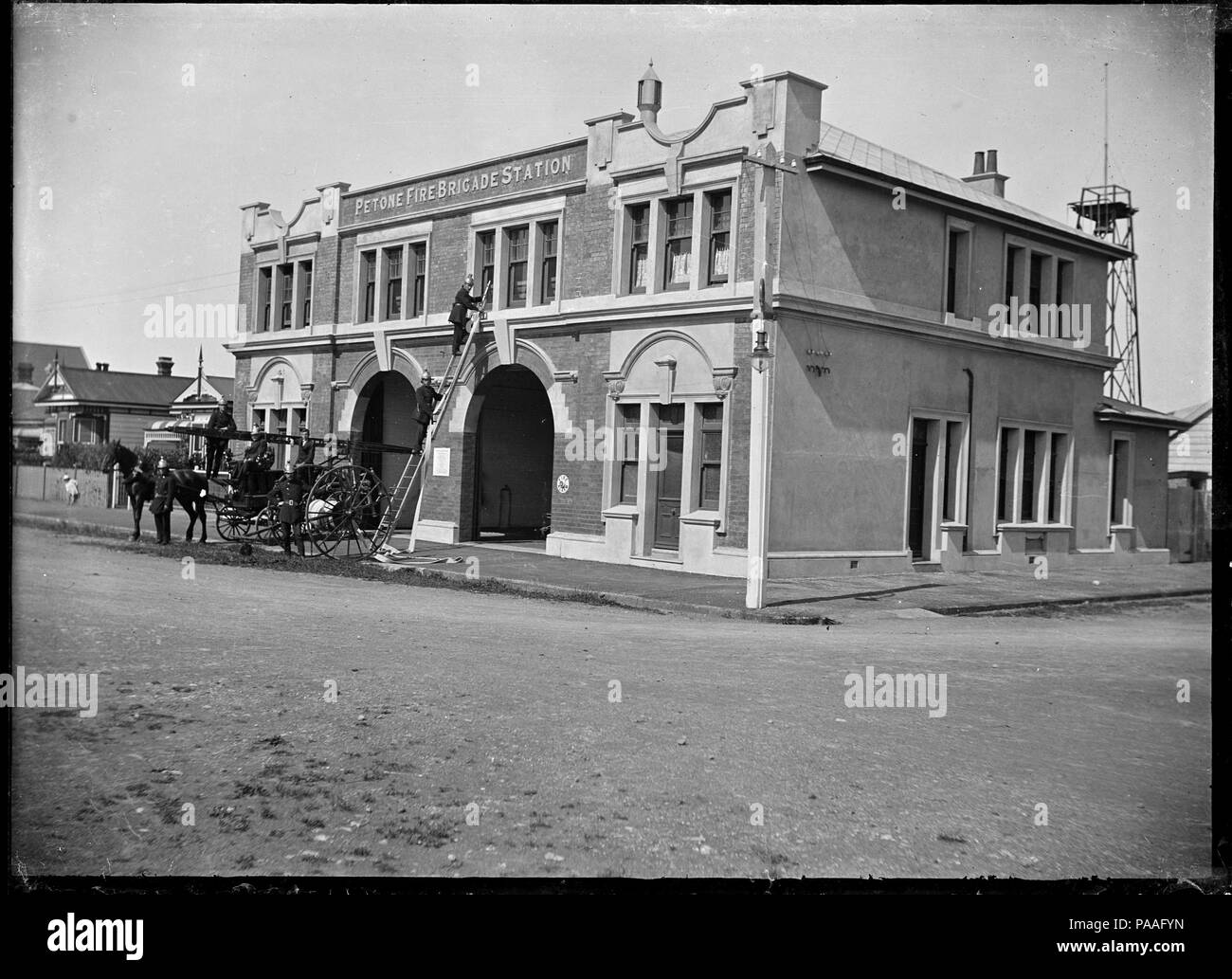 New zealand fire brigade station hi-res stock photography and images ...