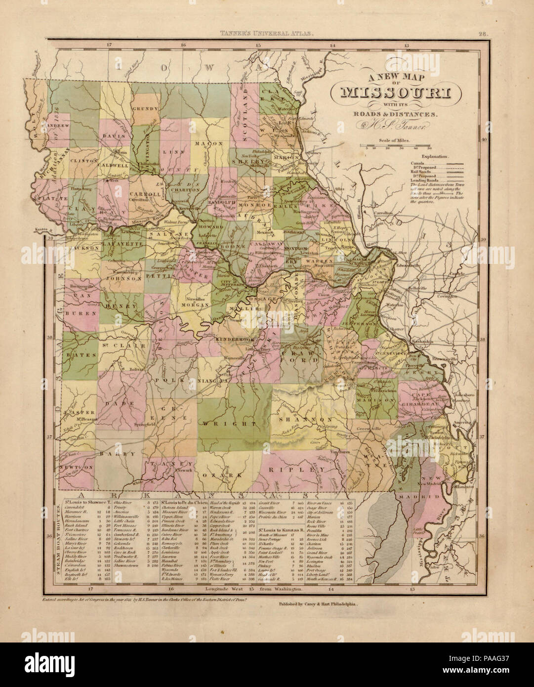A new universal atlas, containing maps of the various empires, kingdoms ...