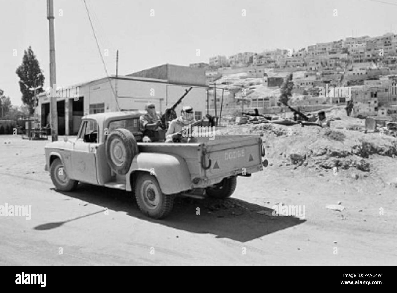 198 PFLP patrol in Amman, Jordan, 12 June 1970 Stock Photo - Alamy