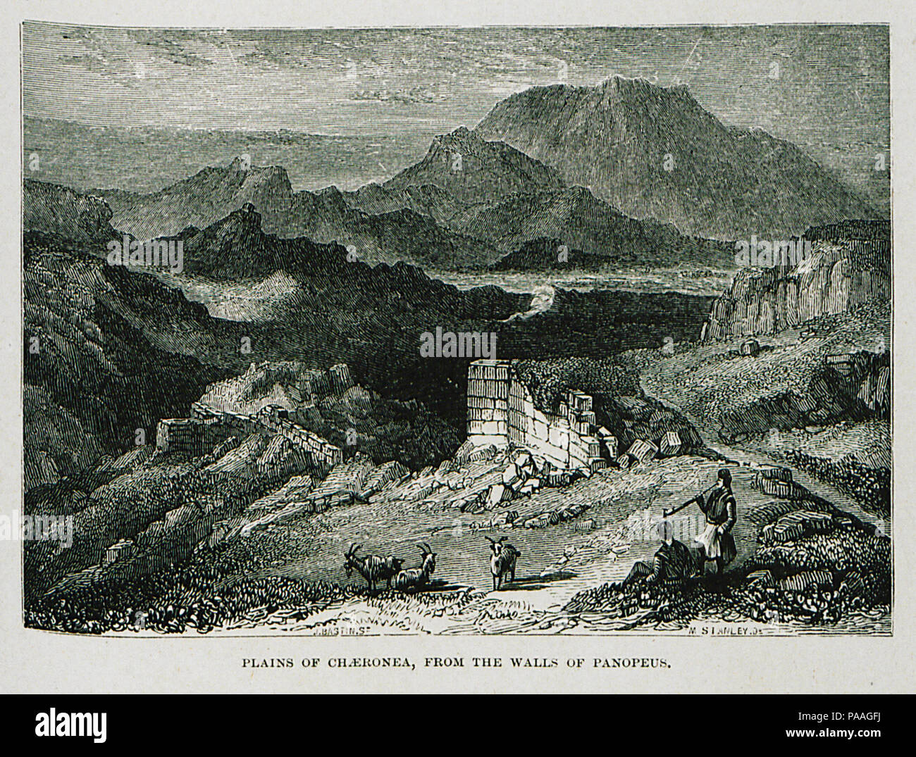 200 Plains of Chaeronea, from the walls of Panopeus - Wordsworth ...