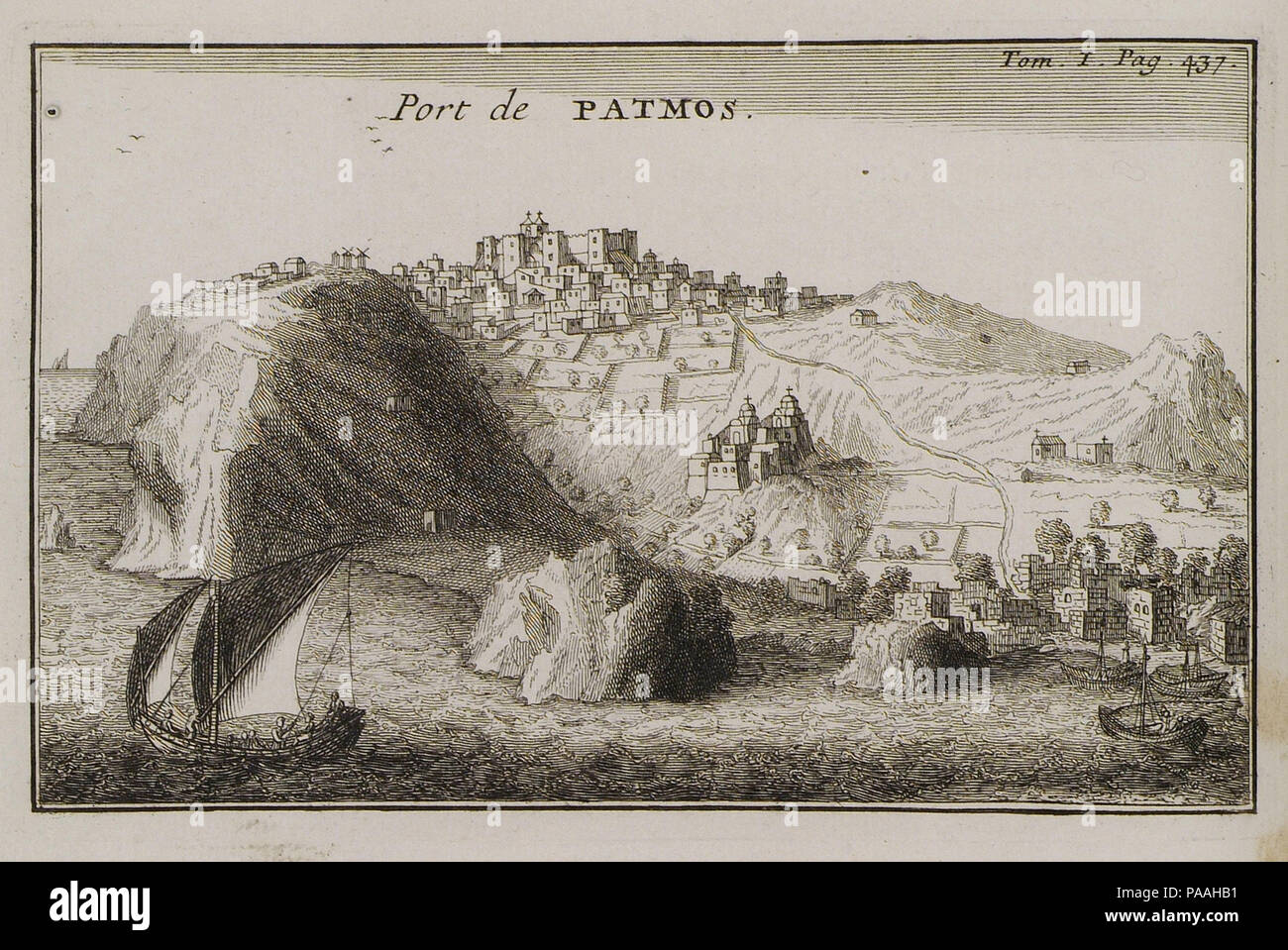 Patmos map hi-res stock photography and images - Alamy