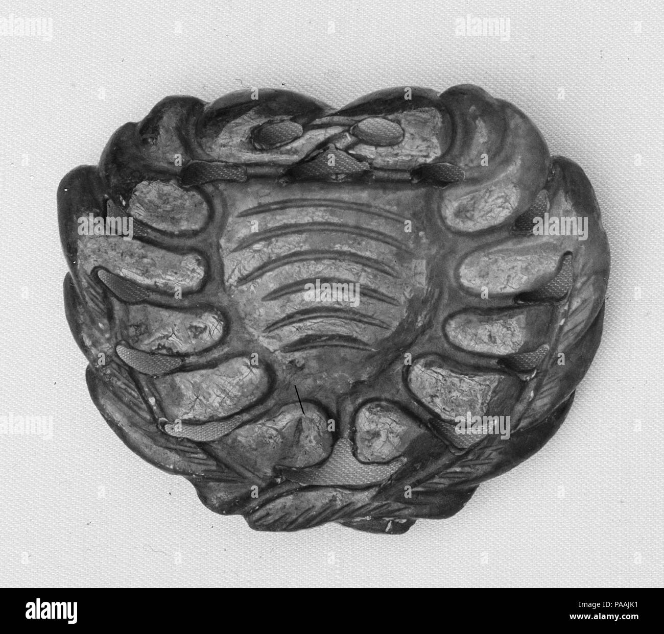 Button. Culture: China. Dimensions: H. 1 7/8 in. (4.7 cm); W. 1 1/2 in ...