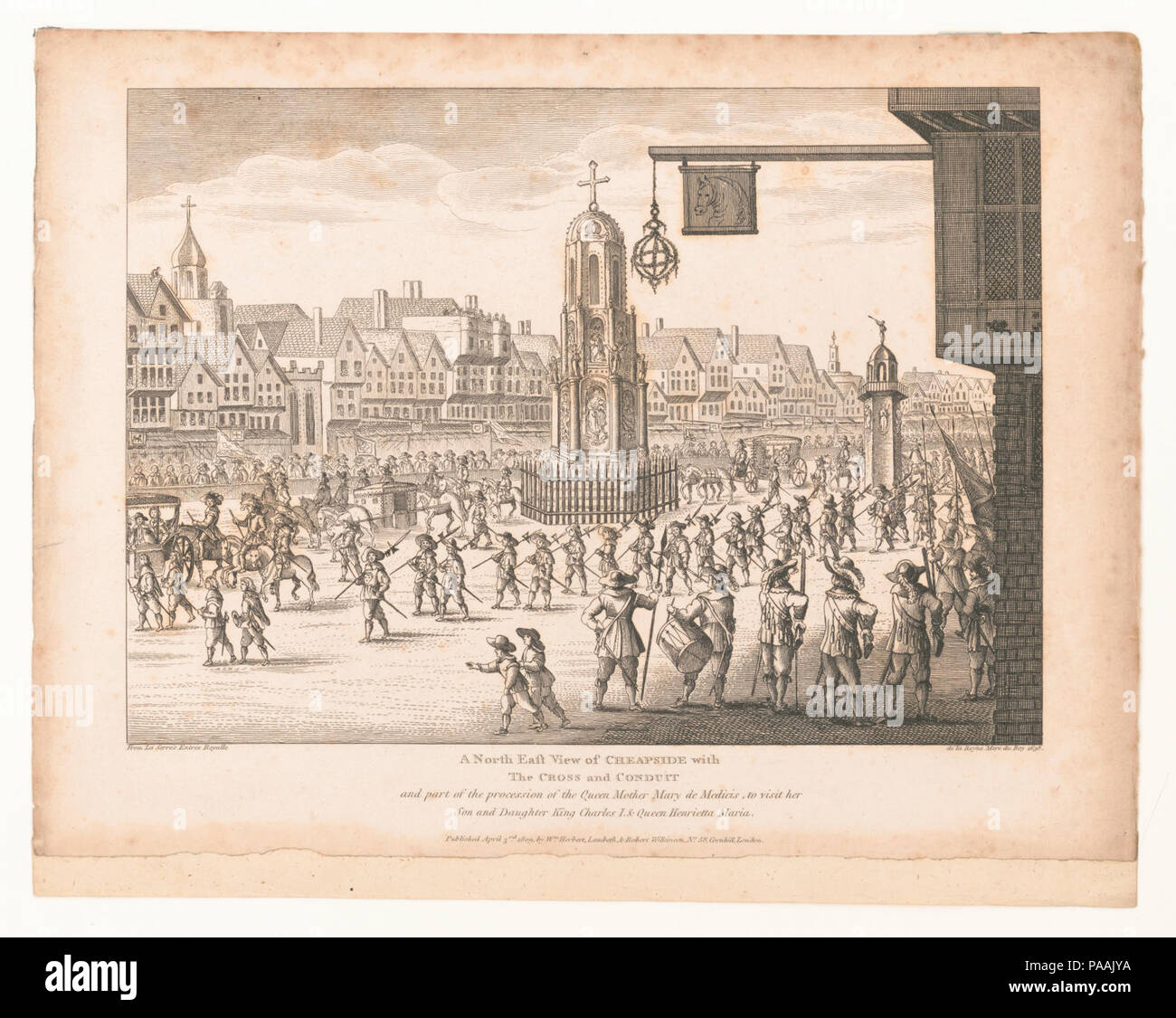 Cheapside cross conduit hi-res stock photography and images - Alamy