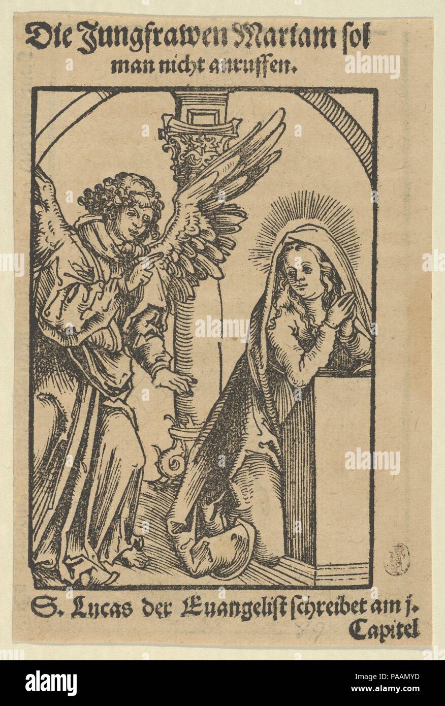 The Annunciation. Artist: Lucas Cranach the Elder (German, Kronach 1472 ...