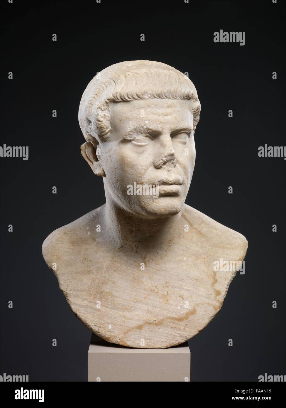 Portrait Bust Of A Roman Man