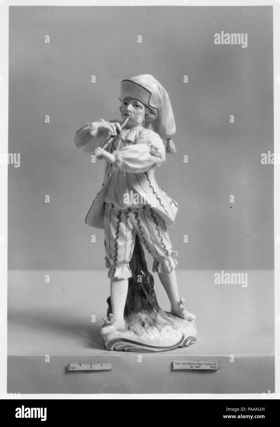 Flute player. Culture: German, Frankenthal. Dimensions: Height: 6 3/4 ...