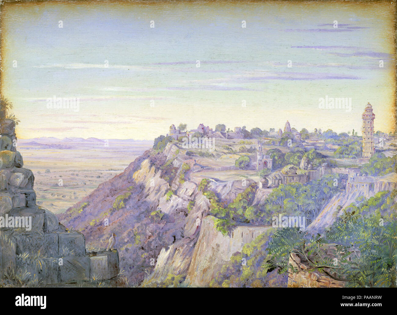 A Painting of the Fort 1857 Stock Photo - Alamy