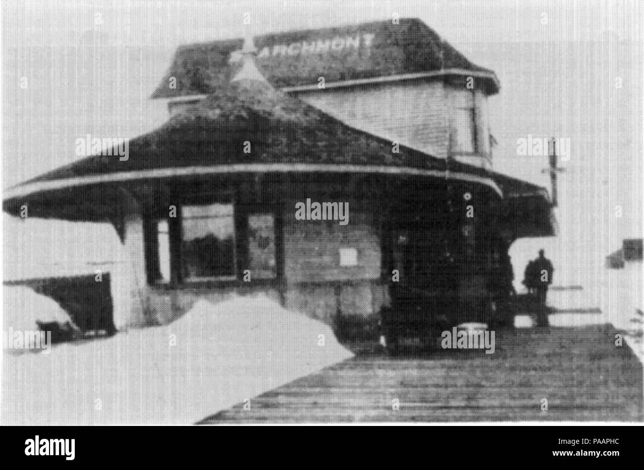 231 Searchmont station old photo Stock Photo - Alamy
