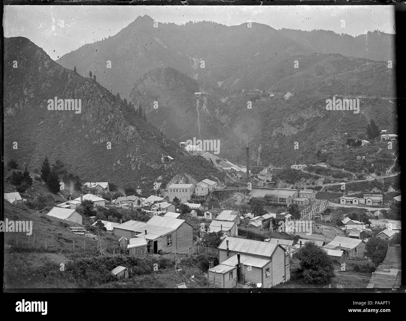 Mining settlement Black and White Stock Photos & Images - Alamy