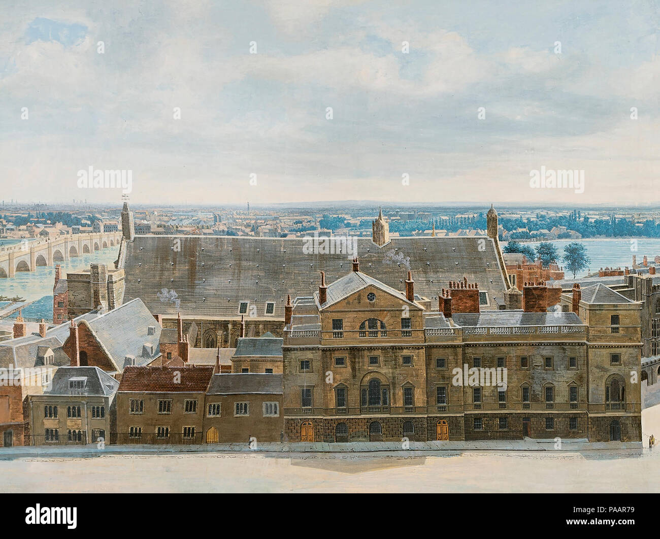 A Panoramic View of London, from the Tower of St. Margaret's Church ...