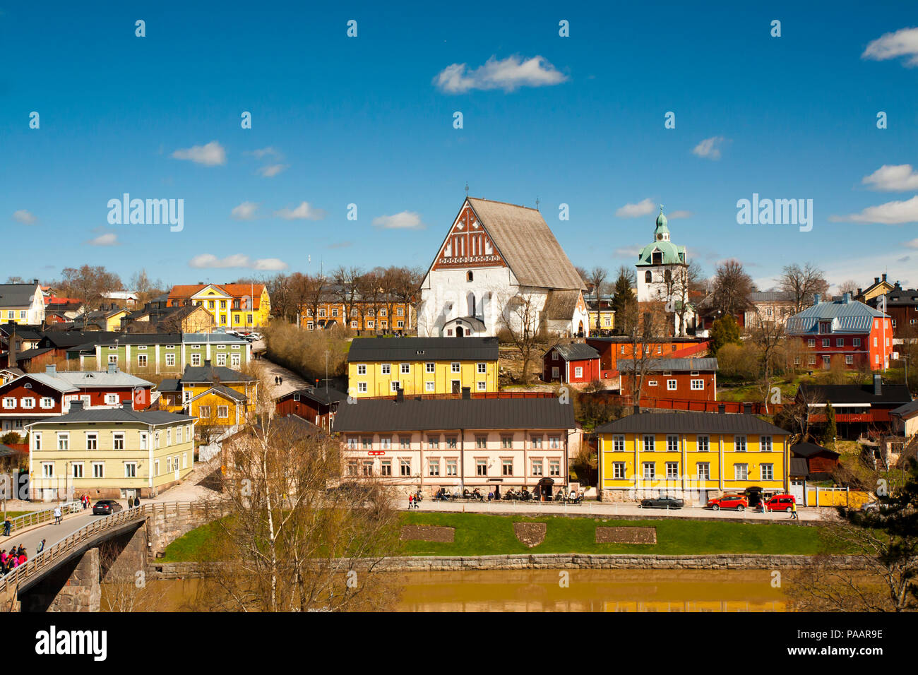 View of medieval church Porvoo cathedral, Finland Stock Photo - Alamy