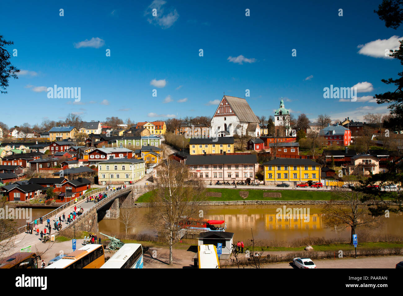 View of medieval church Porvoo cathedral, Finland Stock Photo - Alamy
