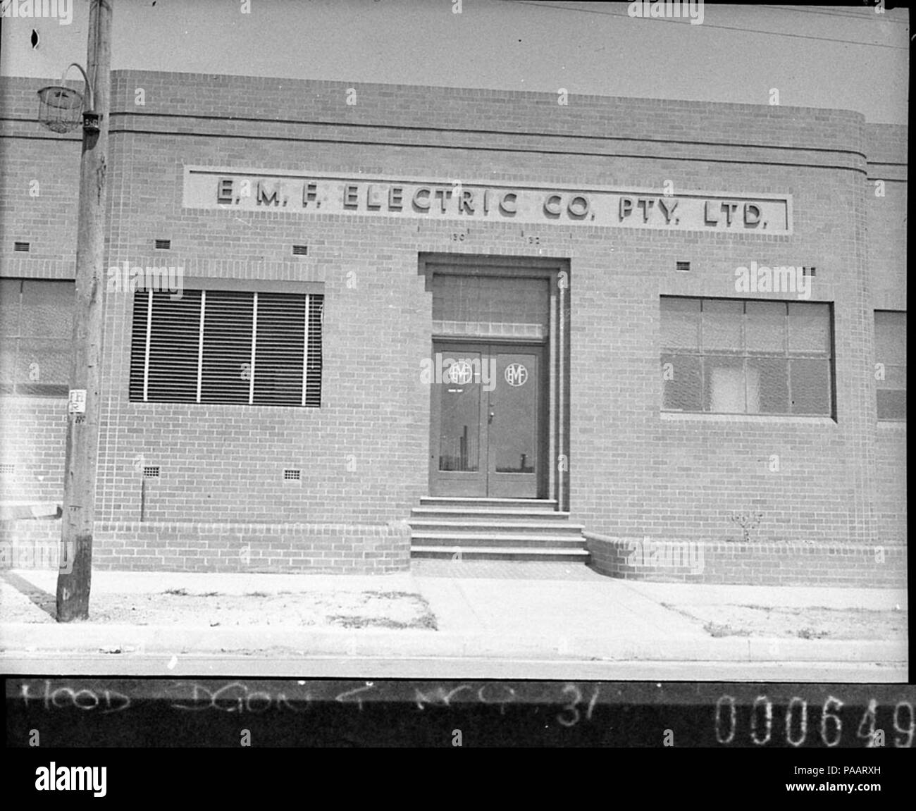 All electric buildings Black and White Stock Photos & Images - Alamy