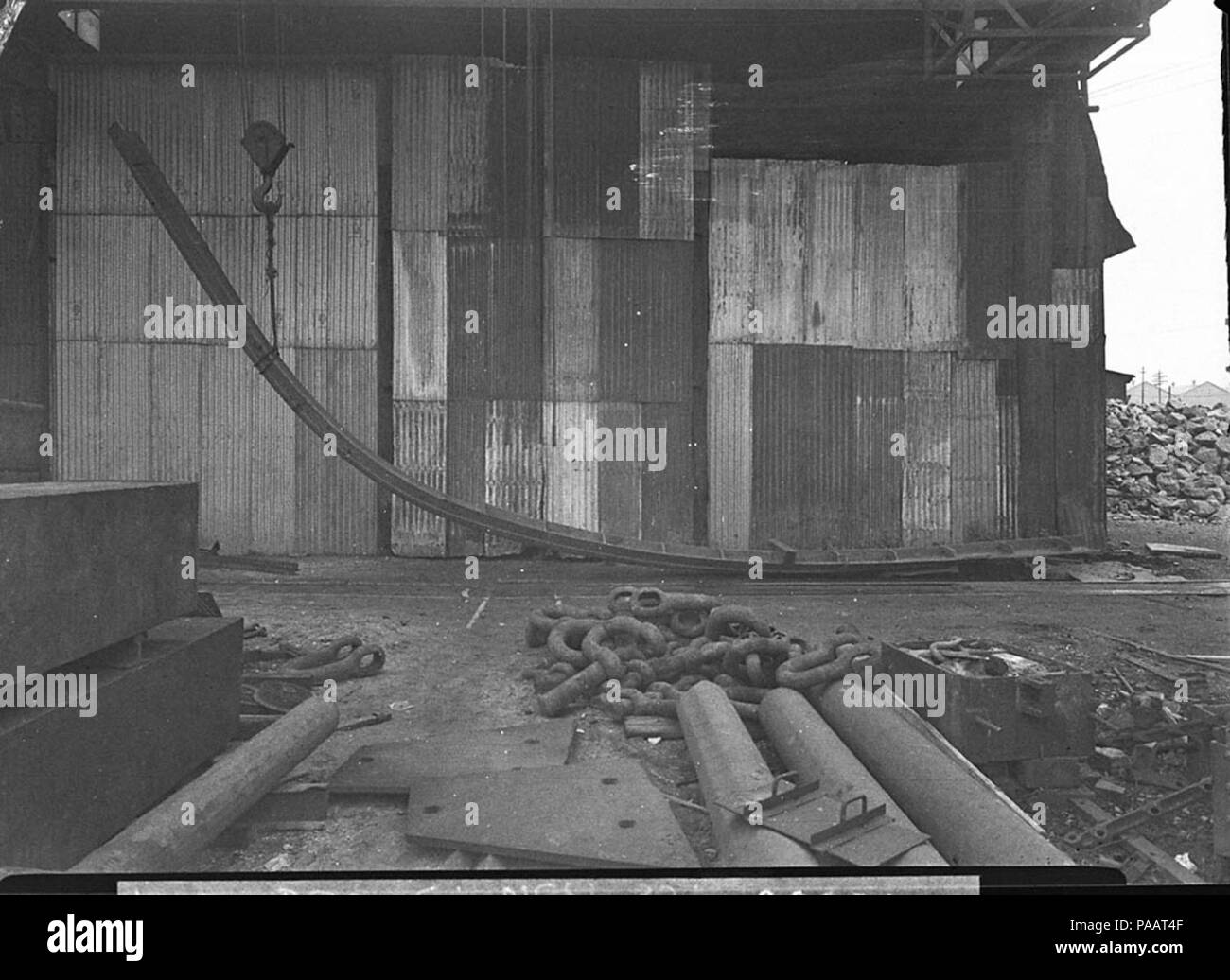 Large scale forge Black and White Stock Photos & Images - Alamy