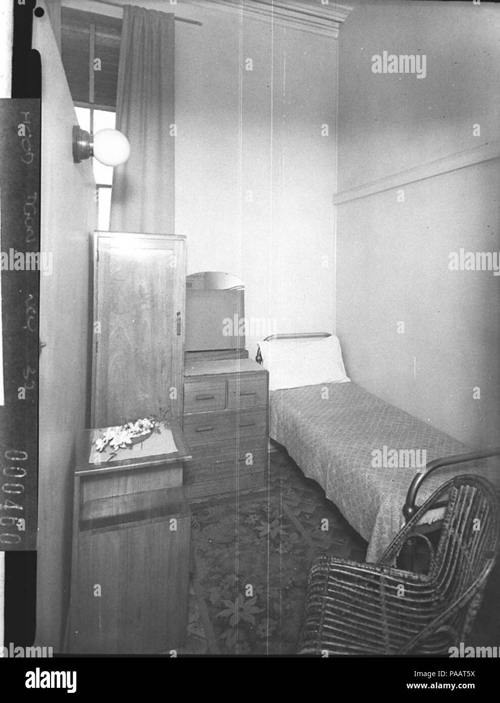 Home bedroom design Black and White Stock Photos & Images - Alamy