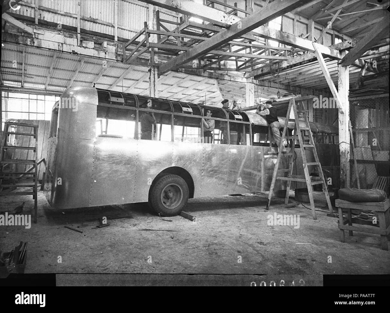 Public transport 1950s hi-res stock photography and images - Alamy