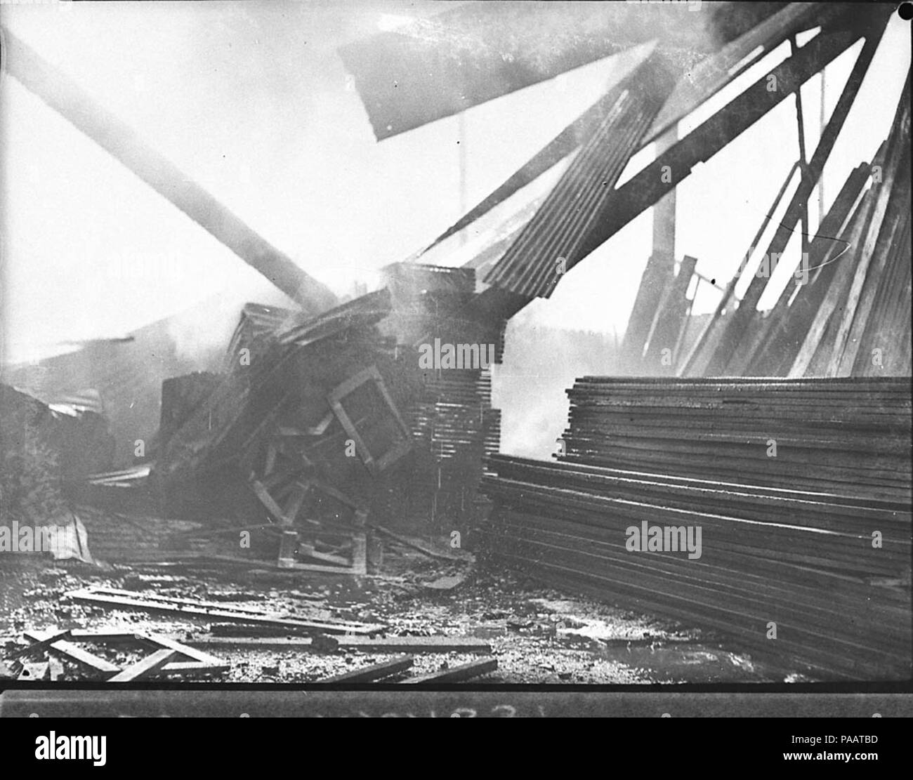 Early 1900s fire damage hi-res stock photography and images - Alamy