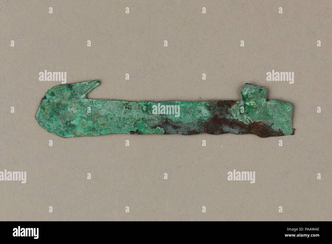 Model harpoon. Dimensions: H. 8.6 cm (3 3/8 in.); W. 1.9 cm (3/4 in ...