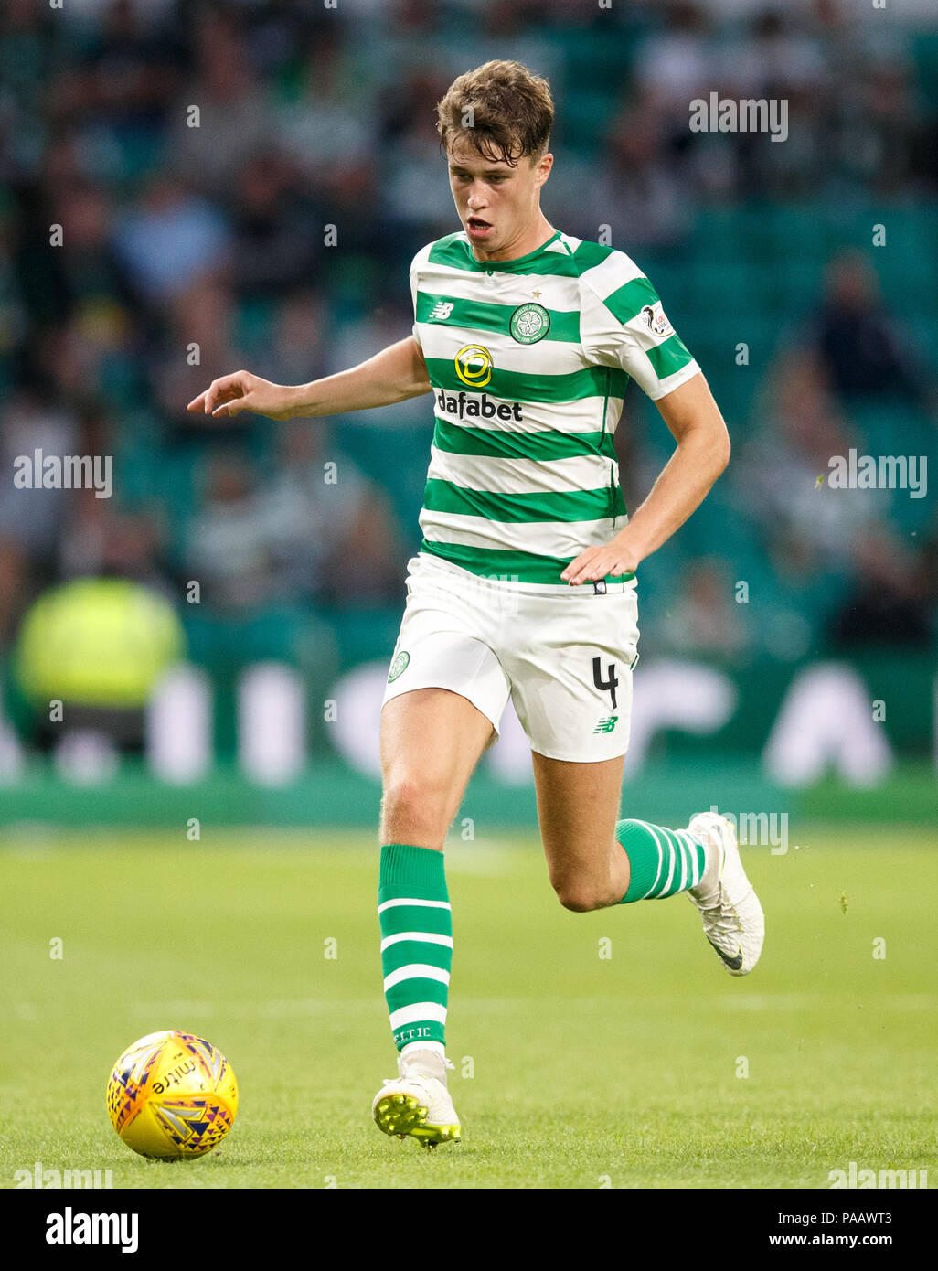 Celtic's Jack Hendry during the UEFA Champions League match at Celtic ...