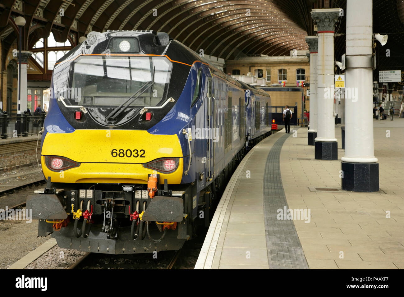 Direct Rail Services Class 68 diesel locomotive 68032 made by Stadler ...