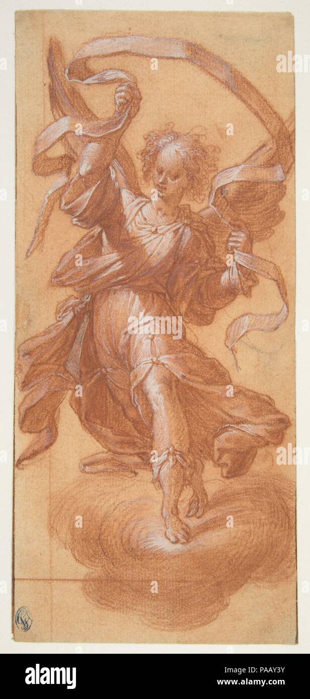 Angel with a Banderole. Artist: Camillo Procaccini (Italian, Bologna ...