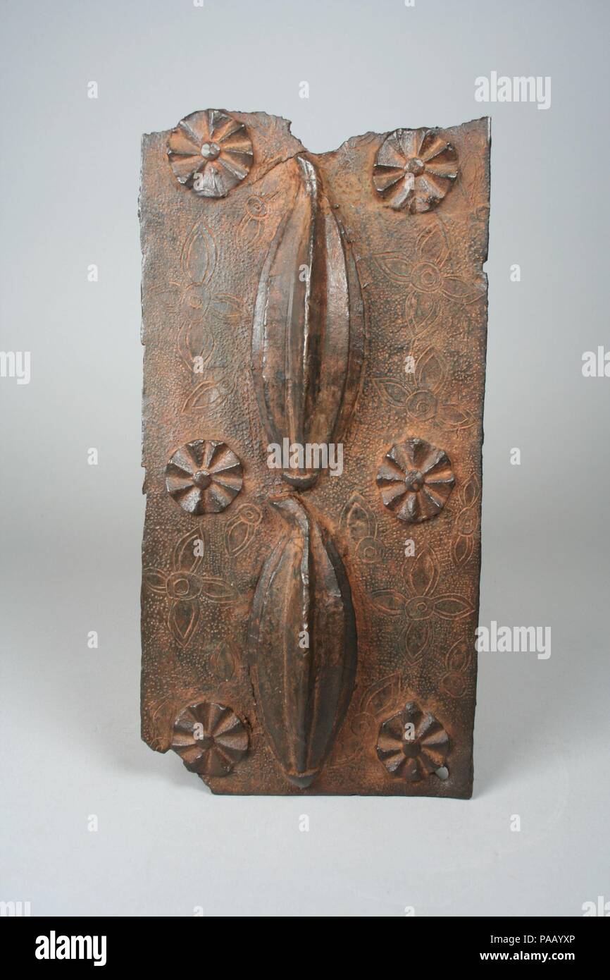 Plaque: Two Fluted Gourds. Culture: Edo peoples. Dimensions: H. 13 in ...