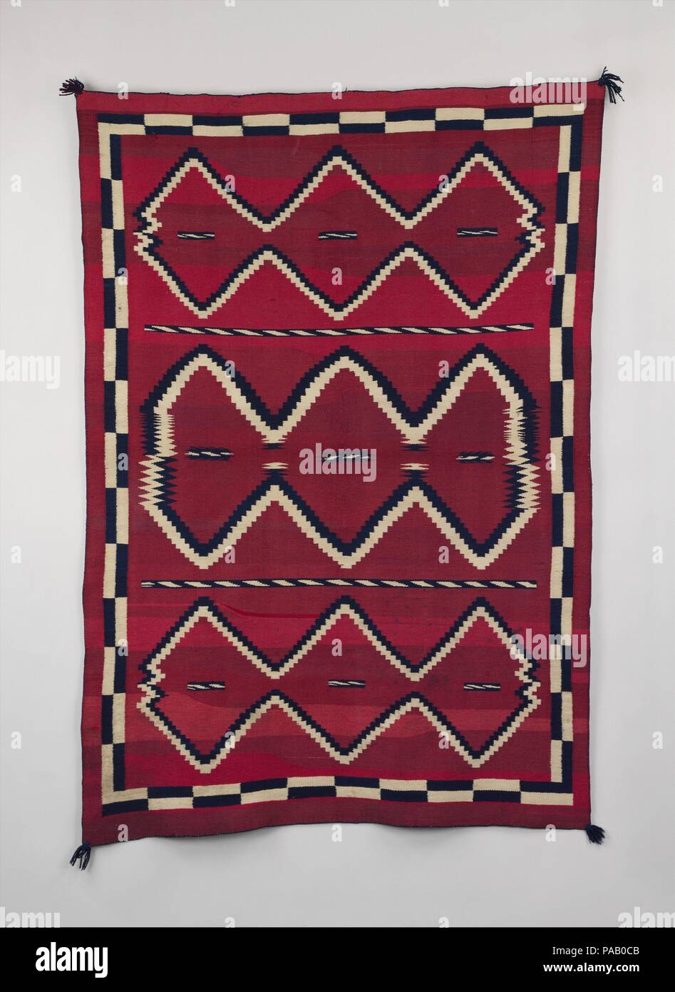Wearing Blanket. Culture: Navajo. Dimensions: H. 67 1/2 x W. 49 in ...