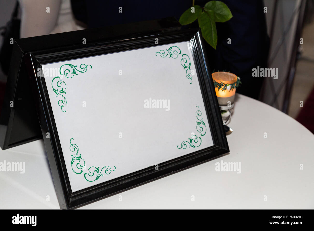 Black vignette border hi-res stock photography and images - Alamy