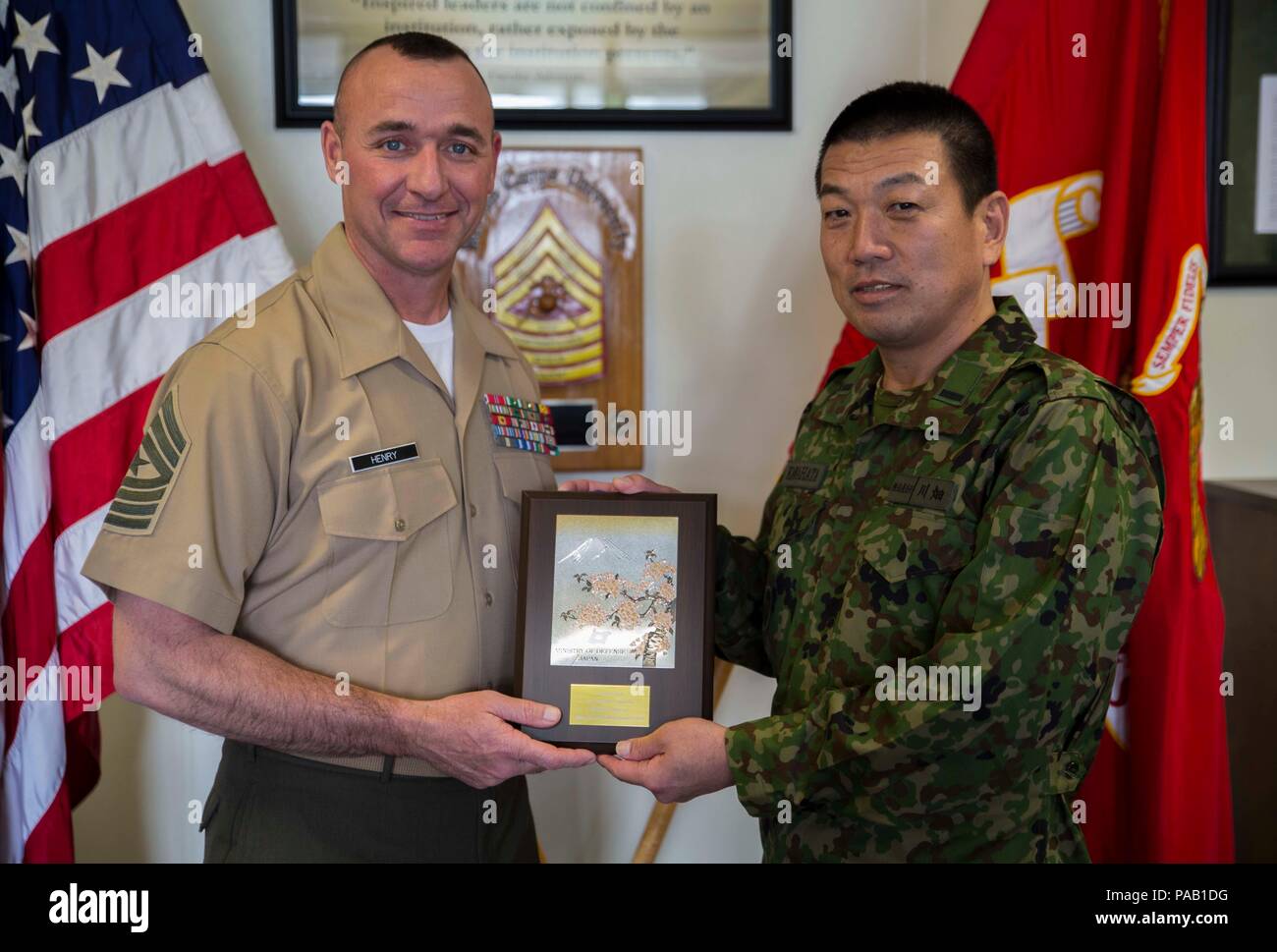 Sgt maj jonathan henry hi-res stock photography and images - Alamy