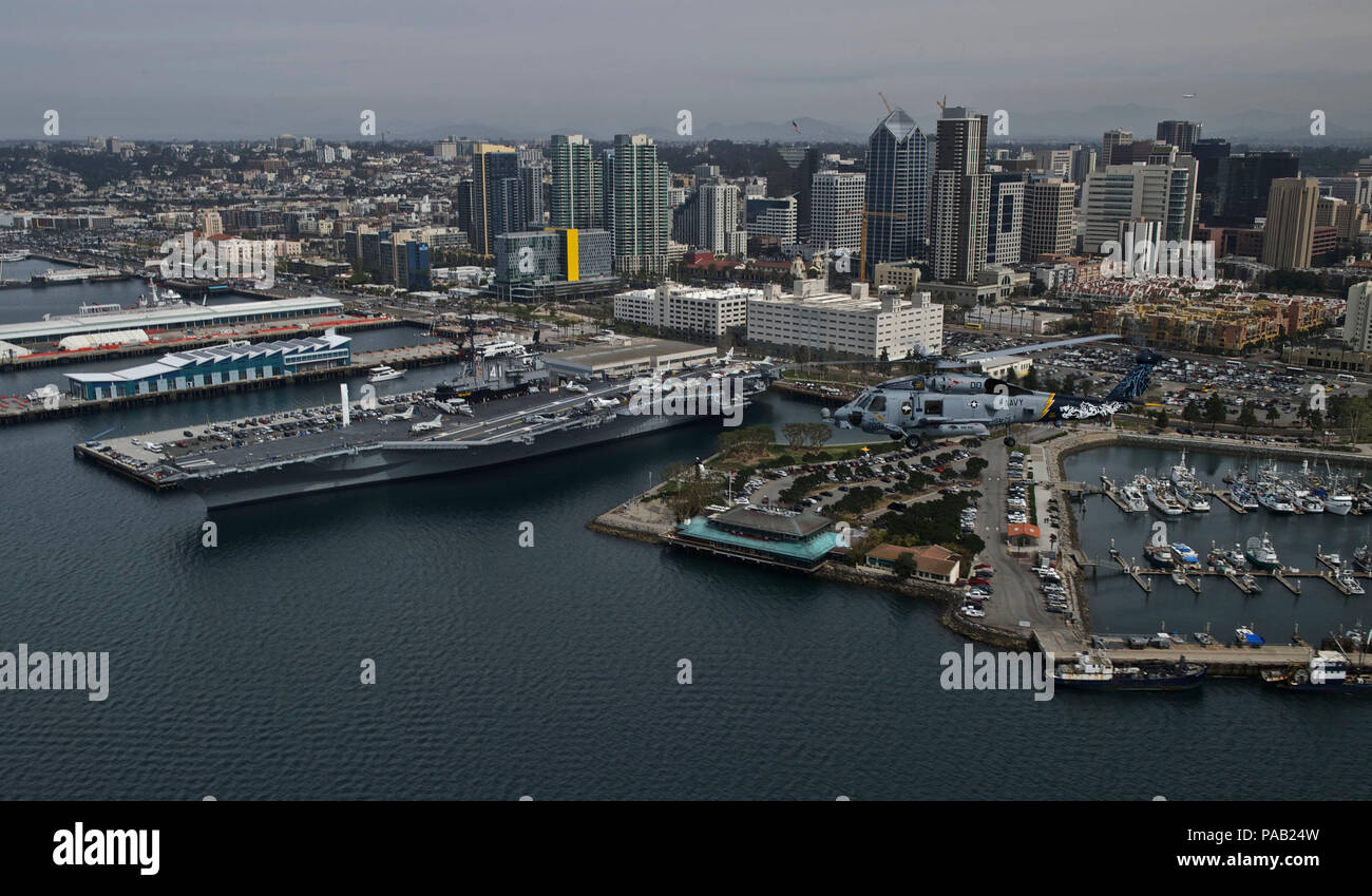 SAN DIEGO (March 3, 2016) – A MH-60R Sea Hawk helicopter, assigned to ...