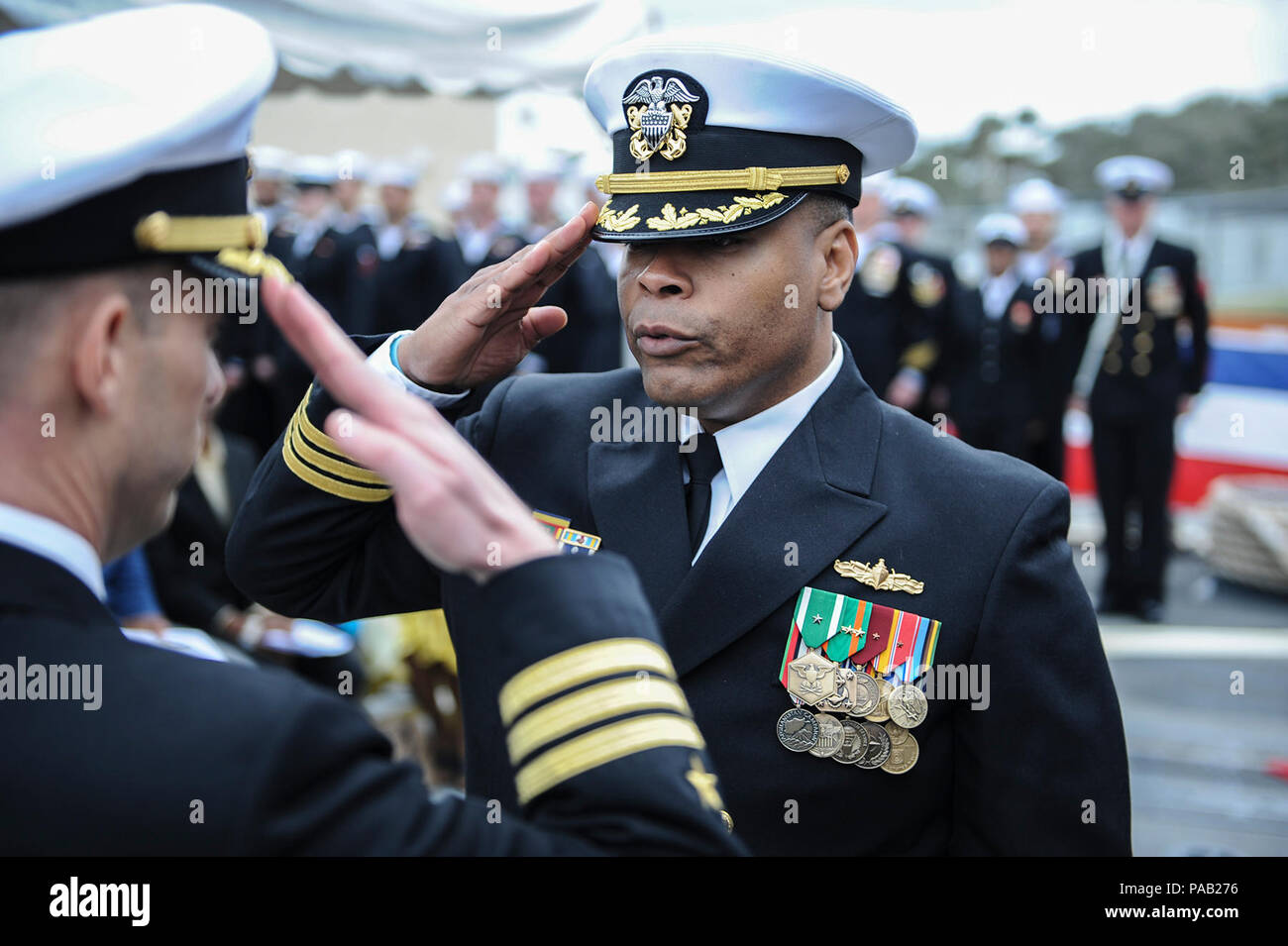 160304-N-UK306-069 JACKSONVILLE, Fla. (March 4, 2016) Cmdr. Meger ...