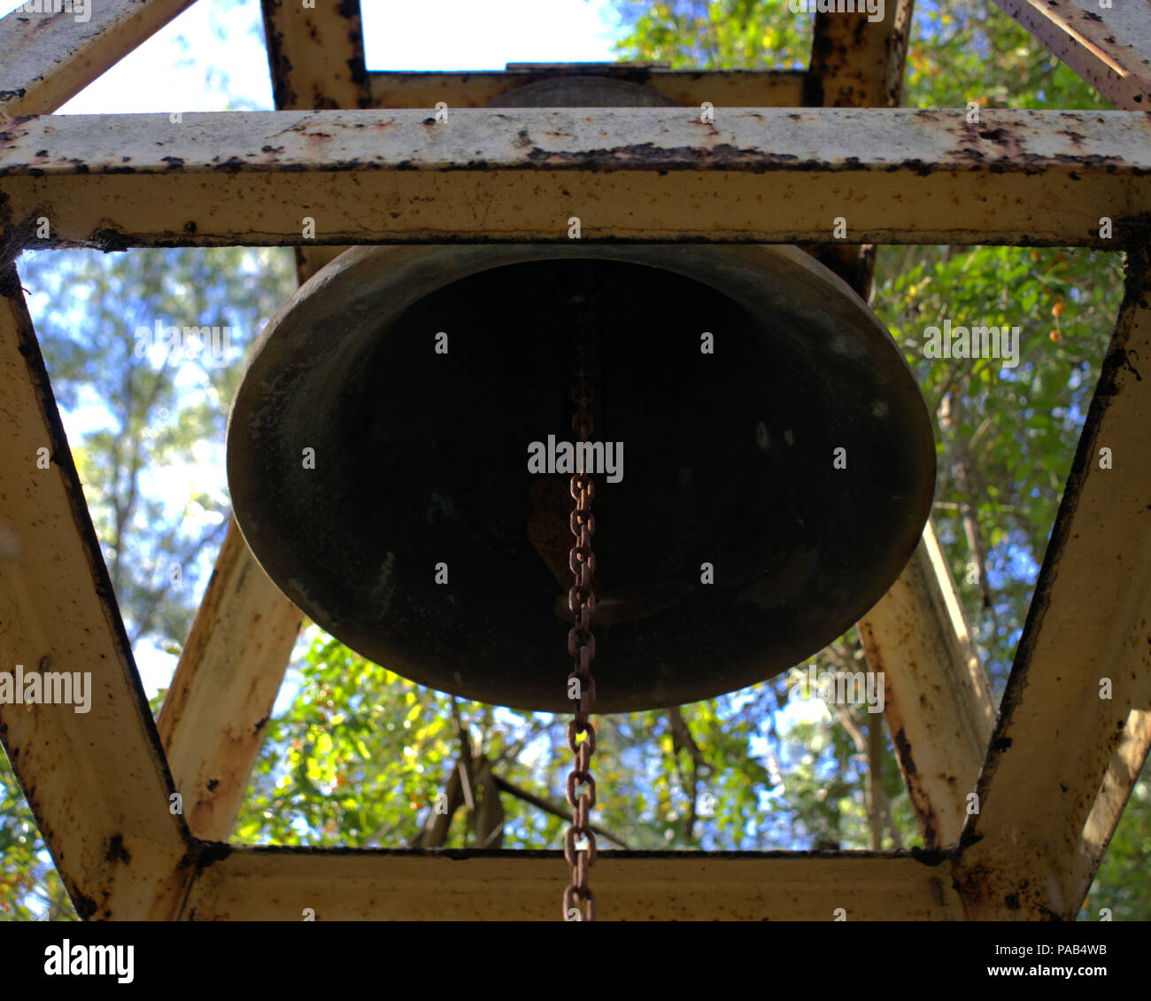 Abstract image of church bell Stock Photo - Alamy