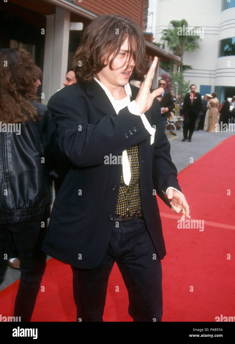 Johnny depp 1992 hi-res stock photography and images - Alamy