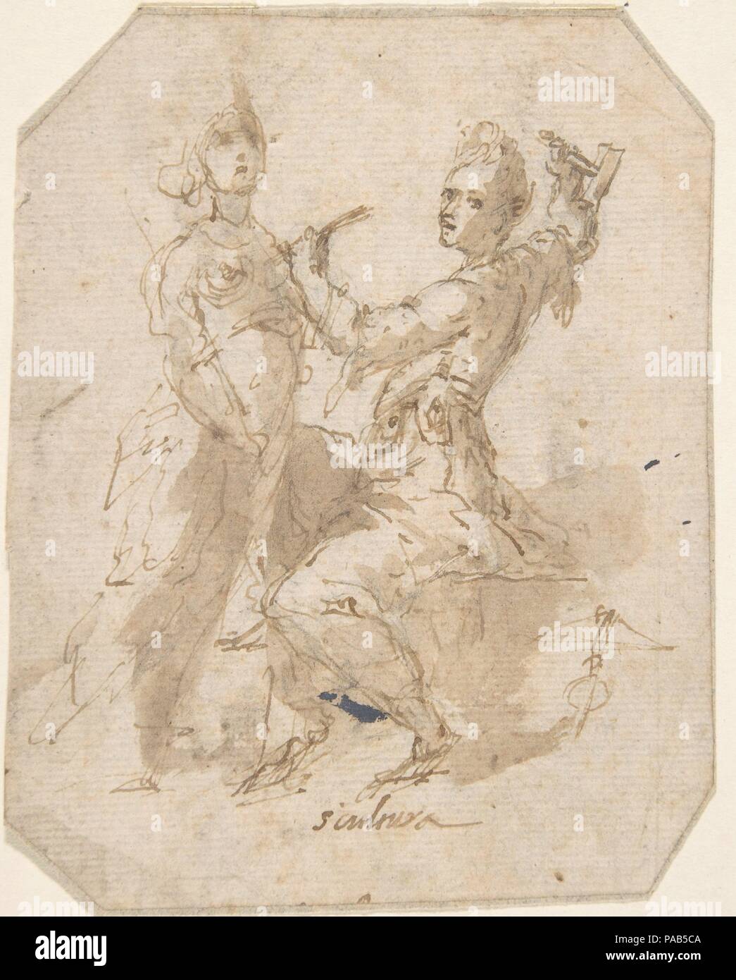 Pygmalion and Galatea. Artist: Anonymous, Spanish, School of Seville ...