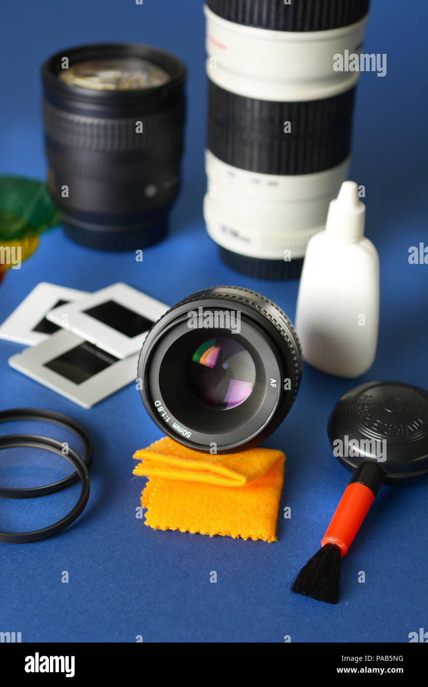 Cleaning kit for photography hi-res stock photography and images - Alamy