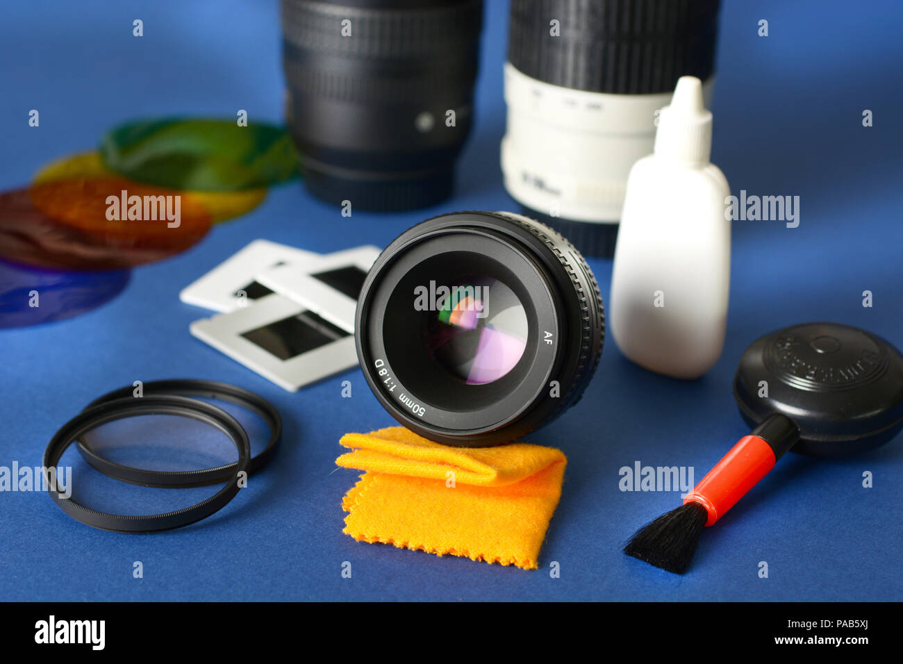 Cleaning kit for photography hi-res stock photography and images - Alamy