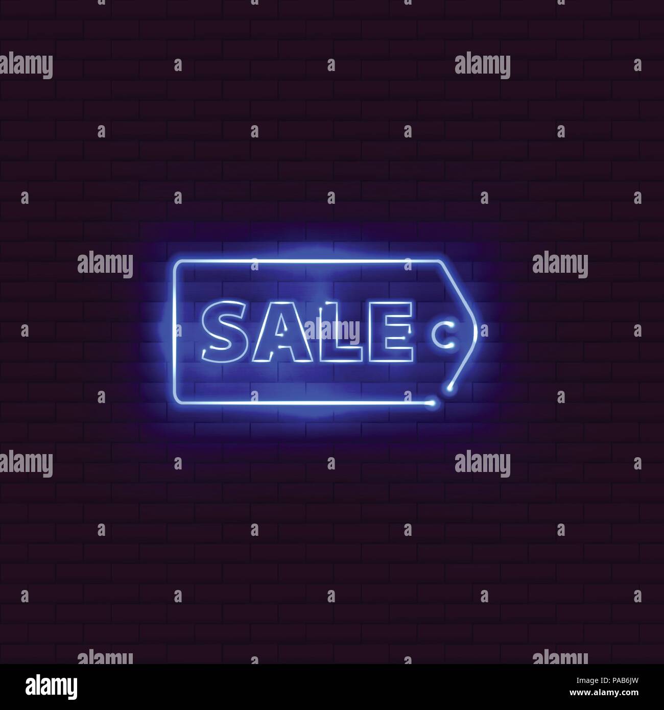 Blue brick wall Stock Vector Images - Alamy