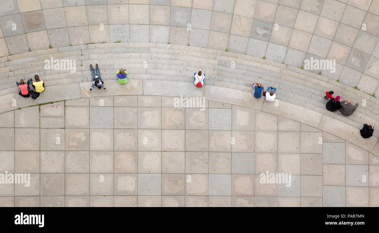 People from above hi-res stock photography and images - Alamy