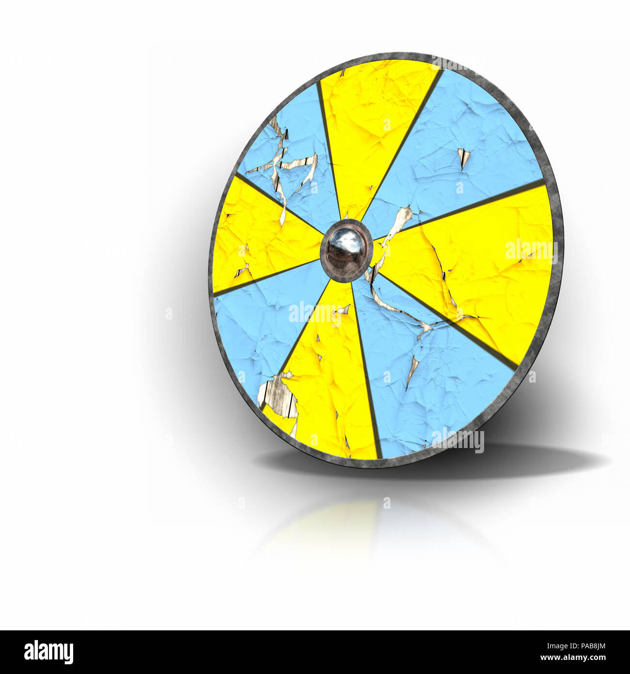 An illustration of a nice old shield Stock Photo - Alamy