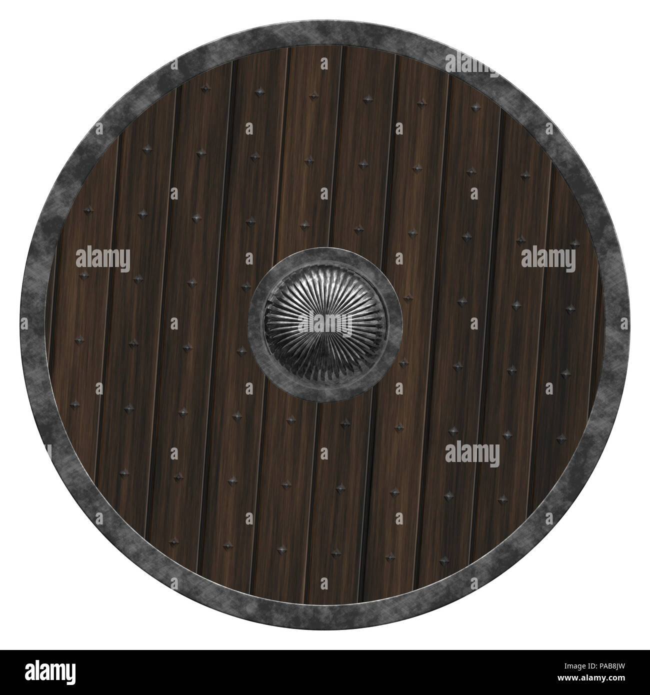 An illustration of a nice old shield Stock Photo - Alamy