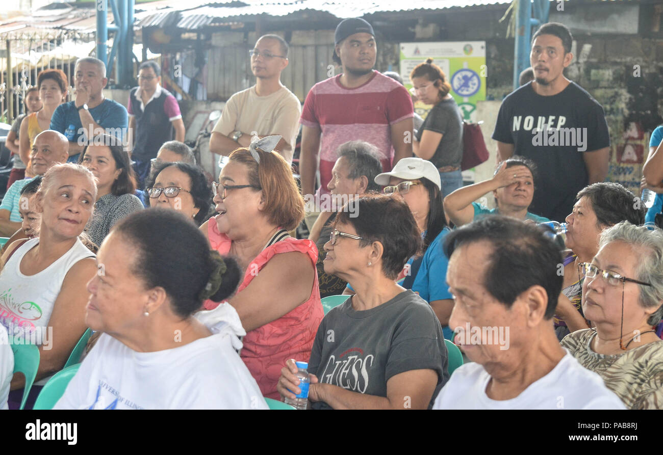 Quezon City, Philippines. 20th July, 2018. RESIDENTS. The residents of ...