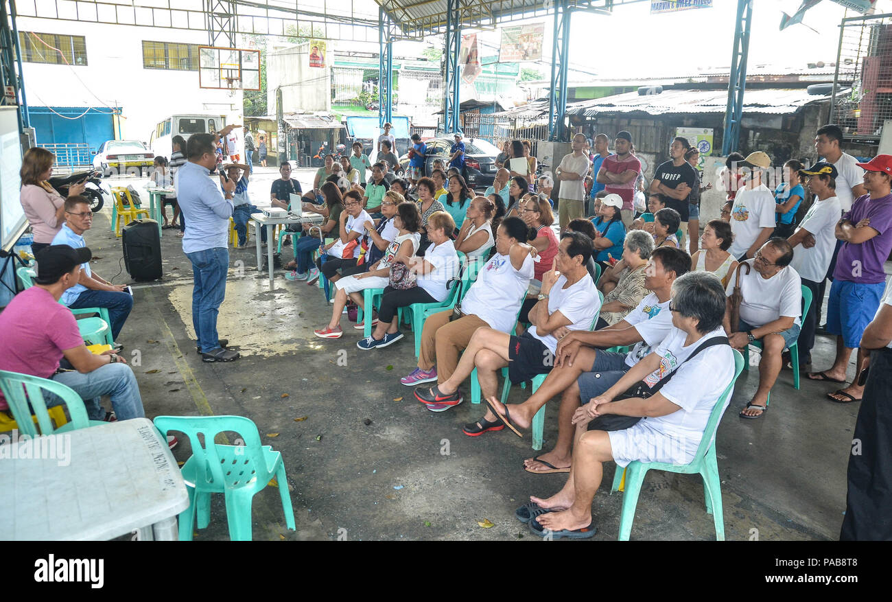 Quezon City, Philippines. 20th July, 2018. RESIDENTS. The residents of ...
