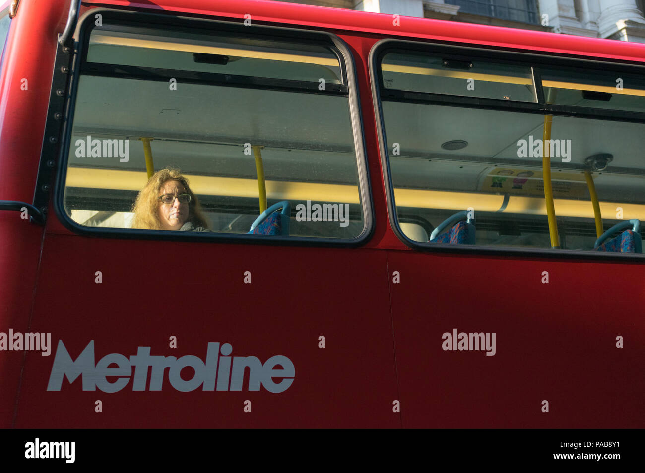 Looking Out Of The Travel Bus Window Stock Photos & Looking Out Of The ...