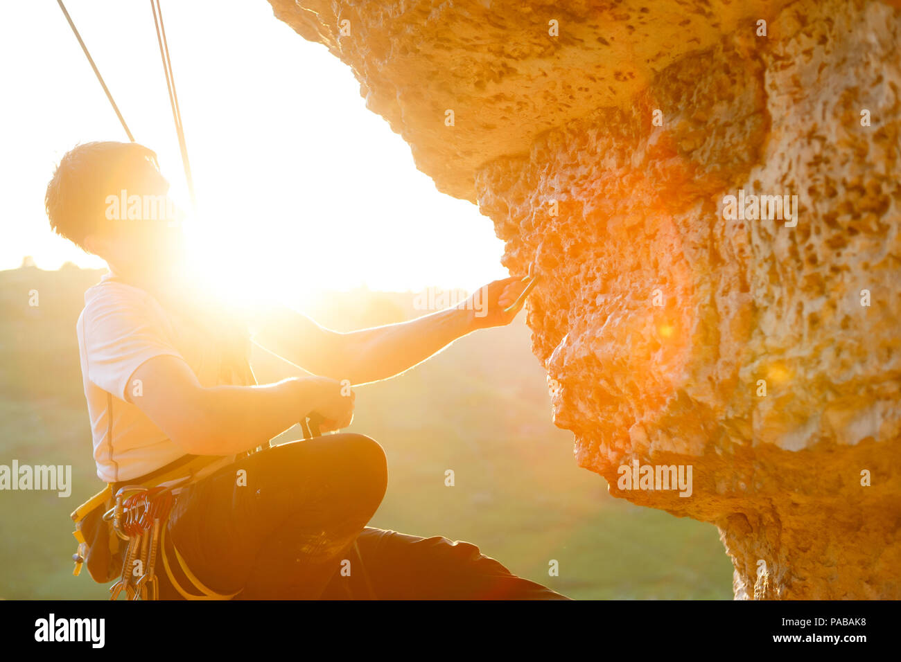 Clambering over rocks hi-res stock photography and images - Alamy