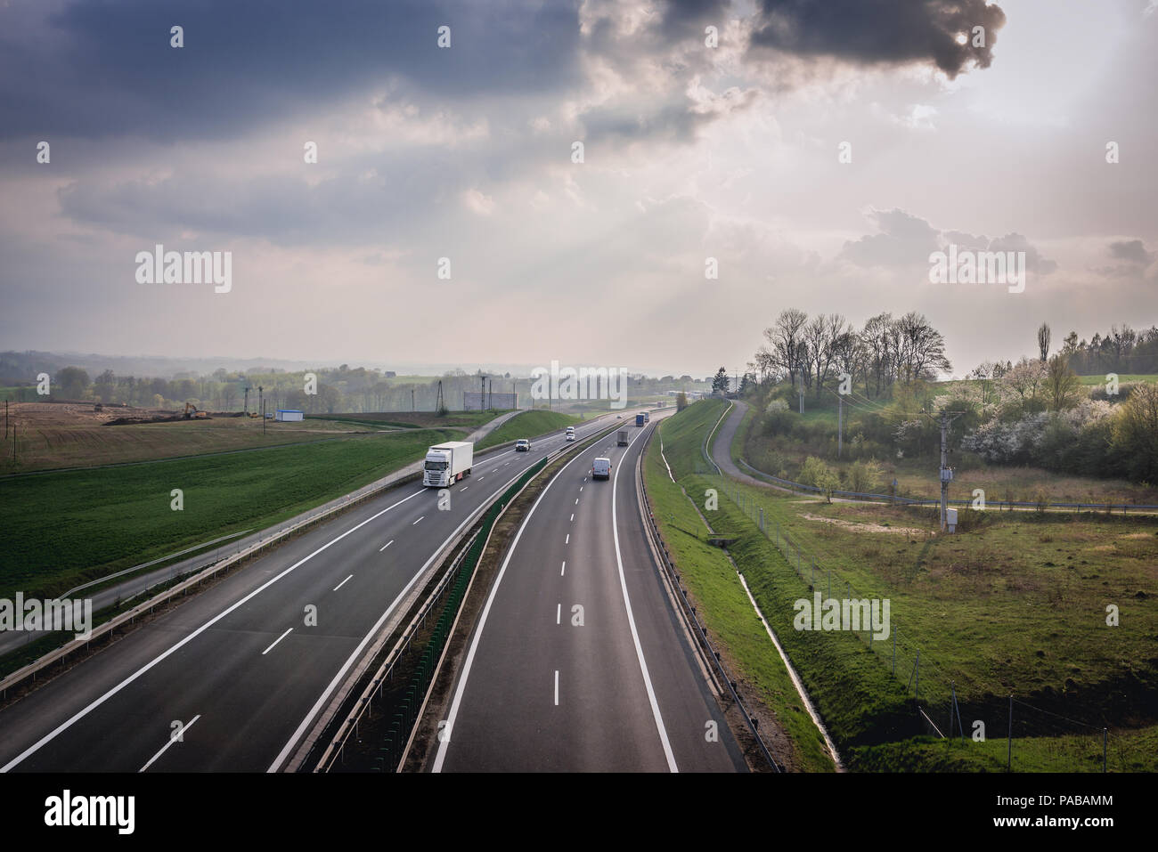 Motorway expressway hi-res stock photography and images - Alamy