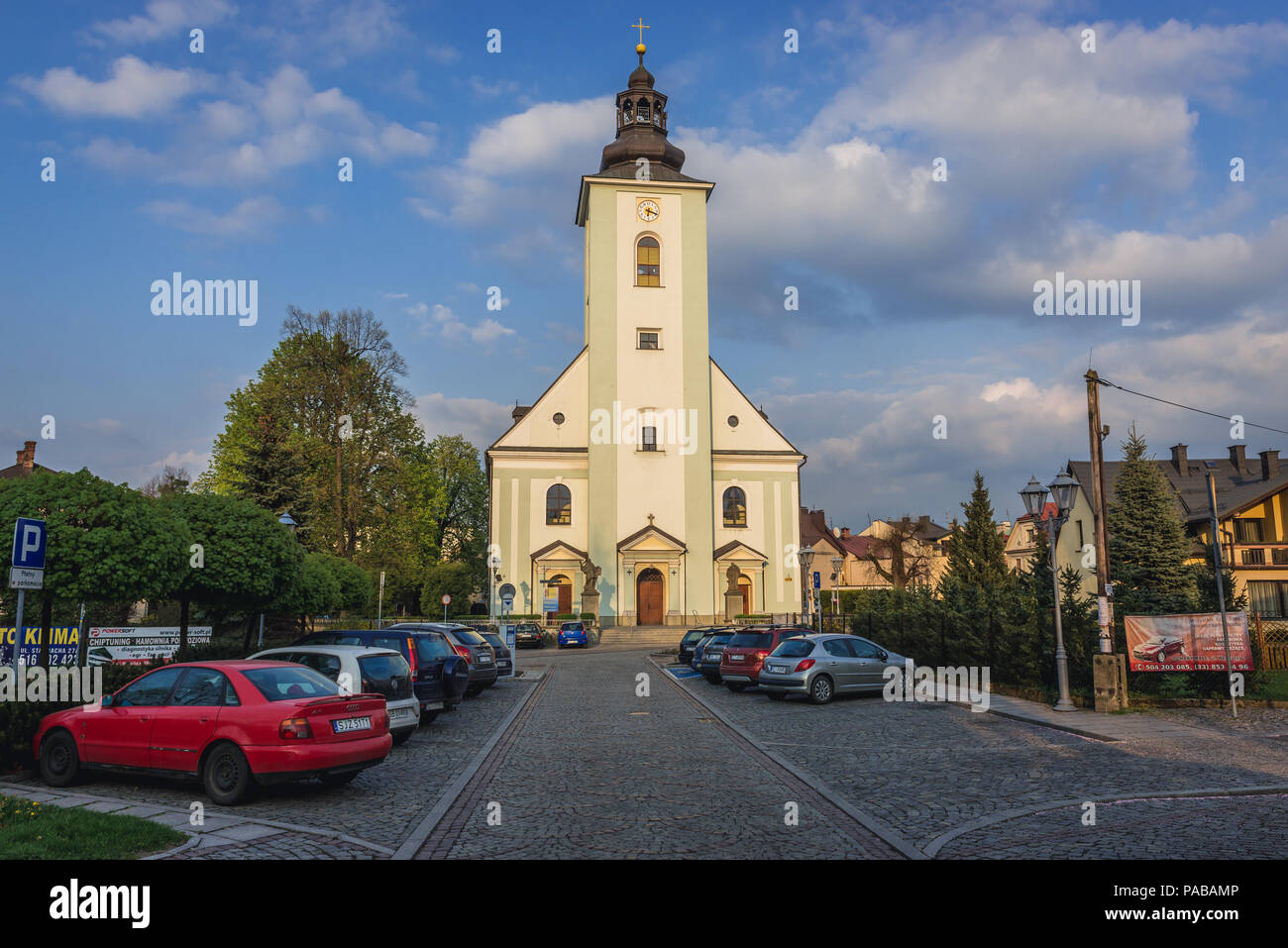 Roman Catholic Parish Church of Saints Peter and Paul in Skoczow town ...