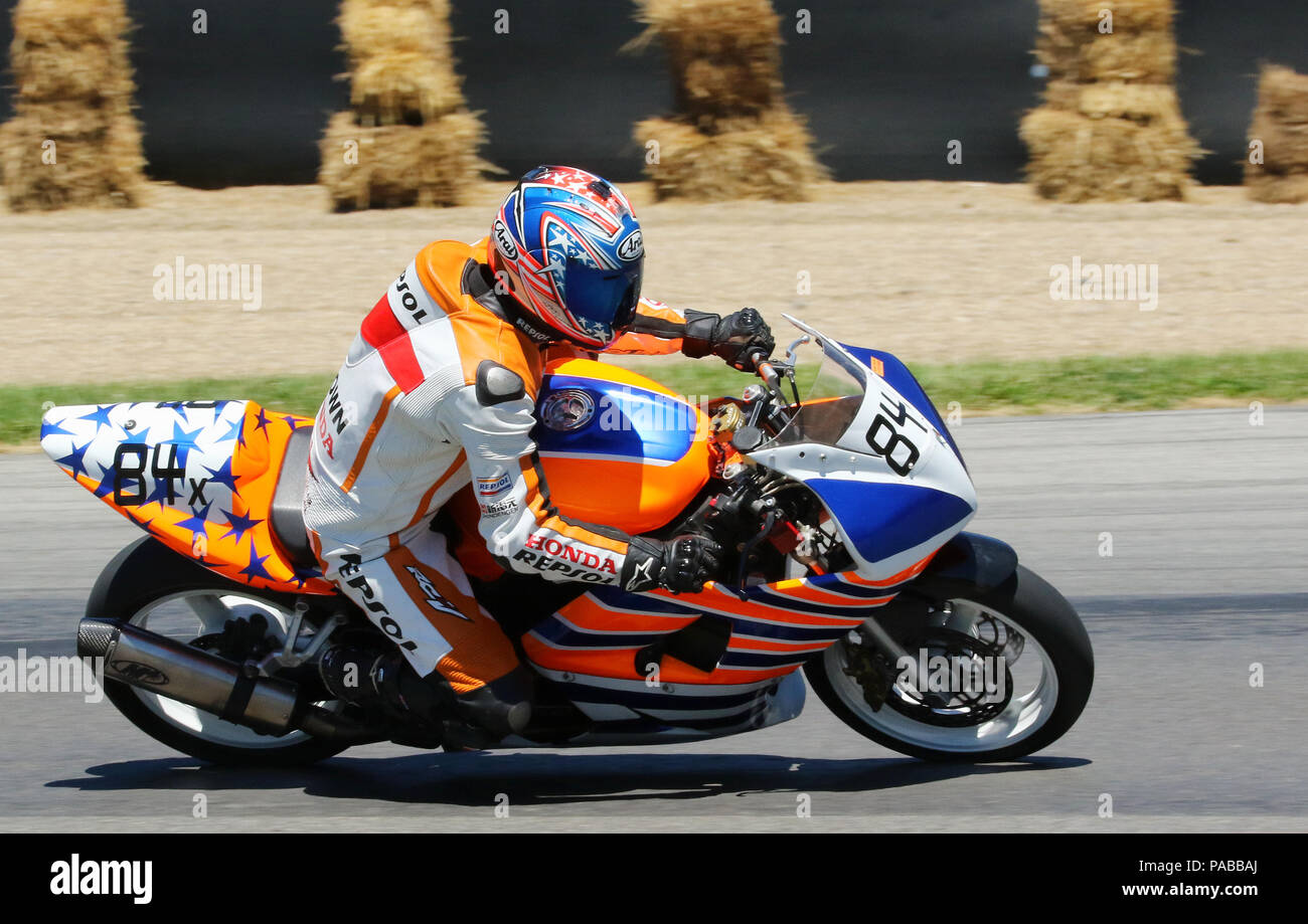 Vintage honda racing motorcycle hi-res stock photography and images - Alamy