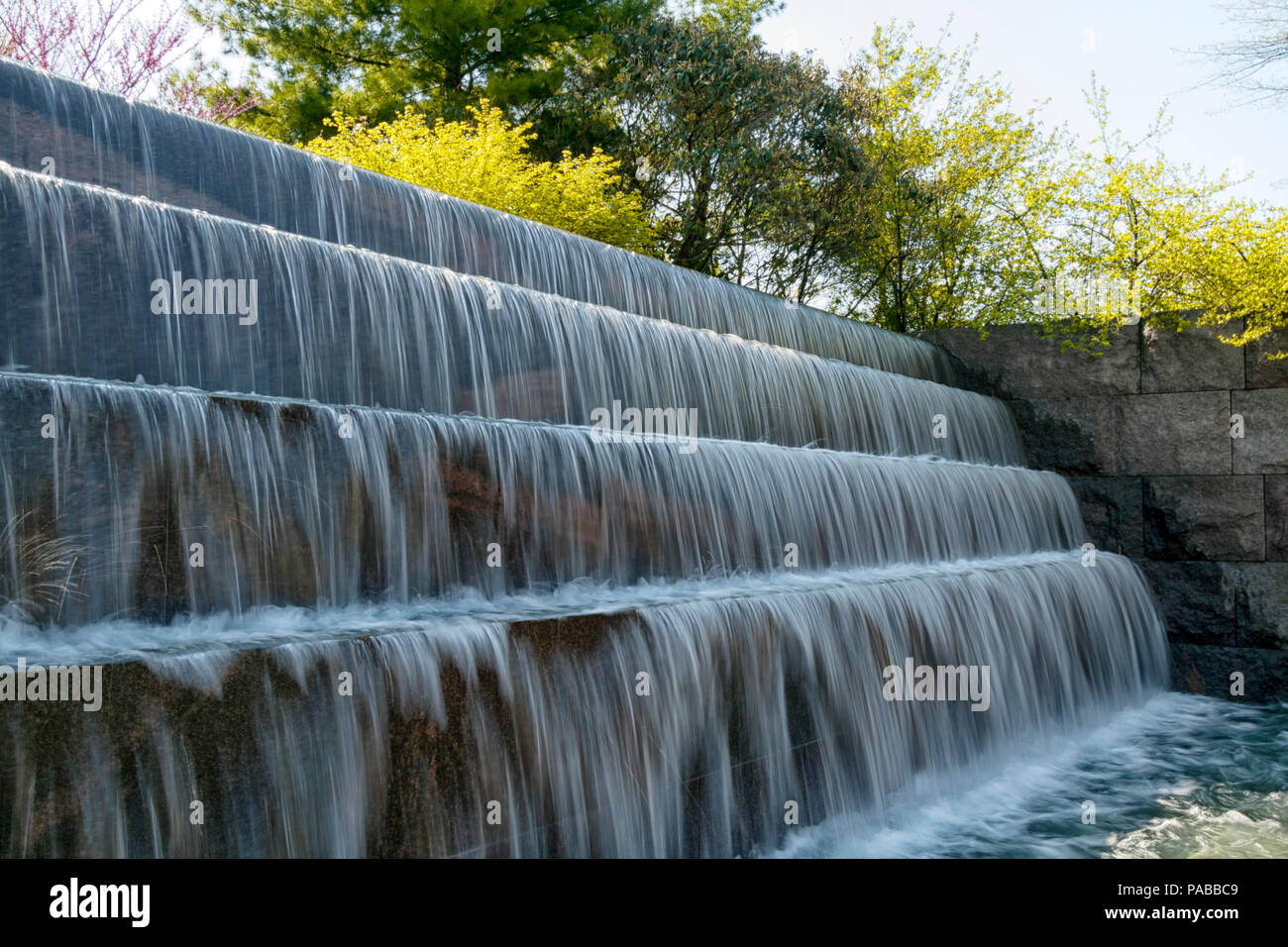 Fdr Memorial Waterfalls