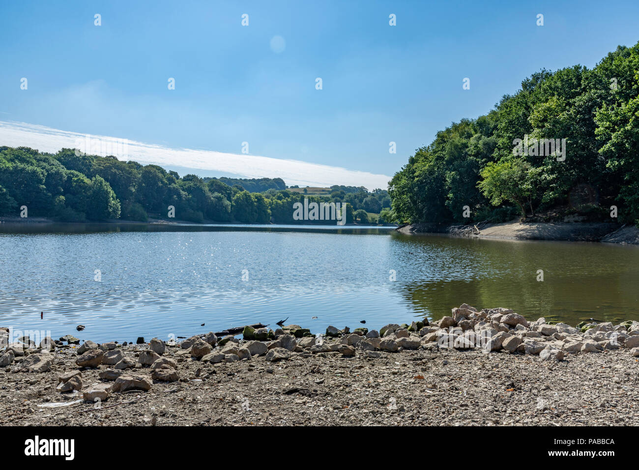 Knypersley Reservoir View One Stock Photo - Alamy